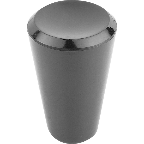 Kipp Tapered Knob Fixed D=M08, D1=30, Thermoset Black K1207.08 | Zoro